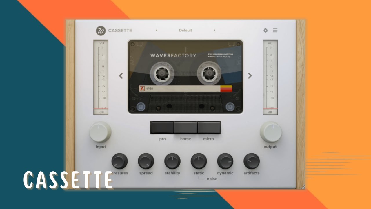 Conhecendo o Cassette, Wavesfactoy plugin - YouTube