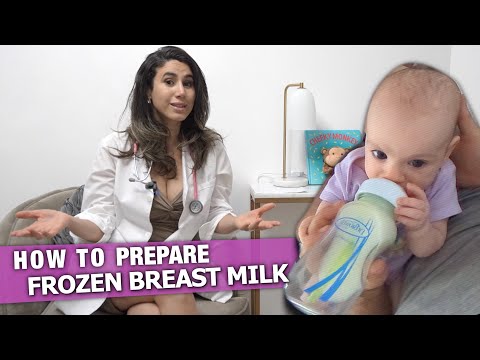 How to Safely Defrost and Warm Breast Milk | Doctor Explains 🍼