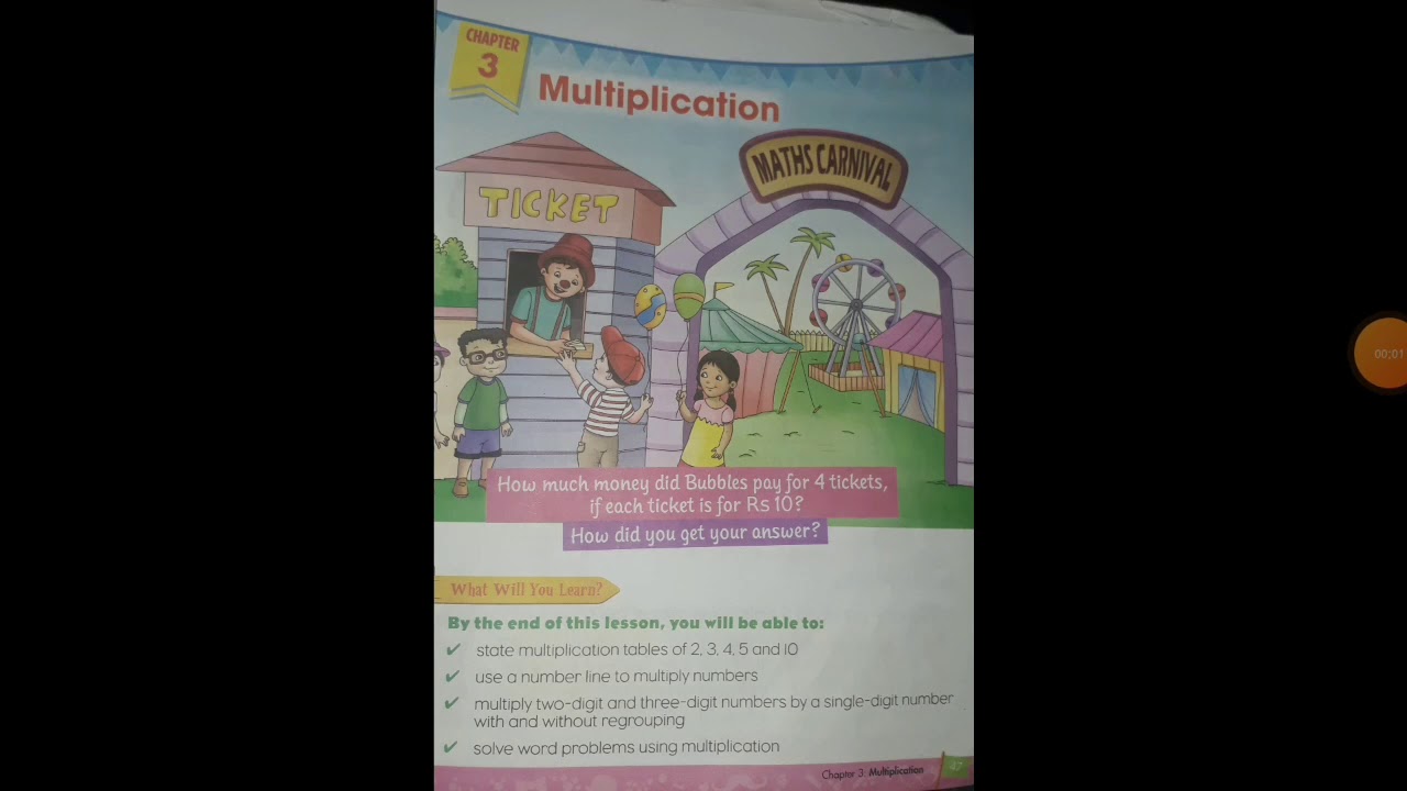 Multiplication and dodging tables class 2 - YouTube