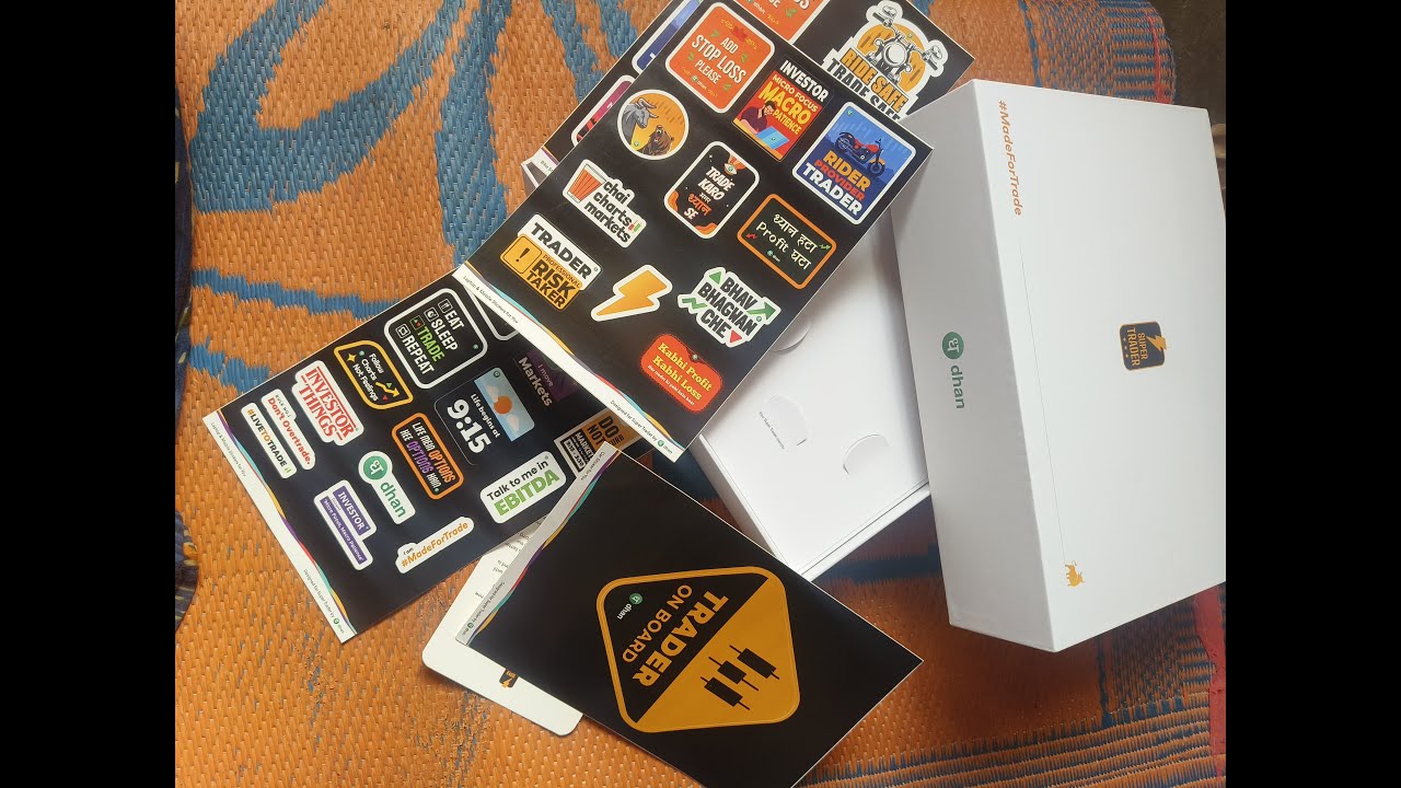Super Trader kit | got from DHAN team | unboxing | #unboxing #trading # ...