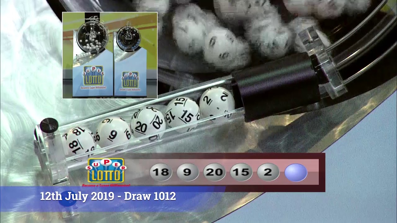 Super Lotto Draw 1012 07122019 - YouTube