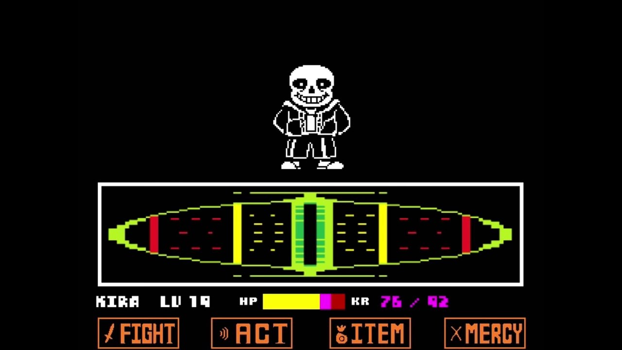 Sans fight goes with everything- undertale parody - YouTube