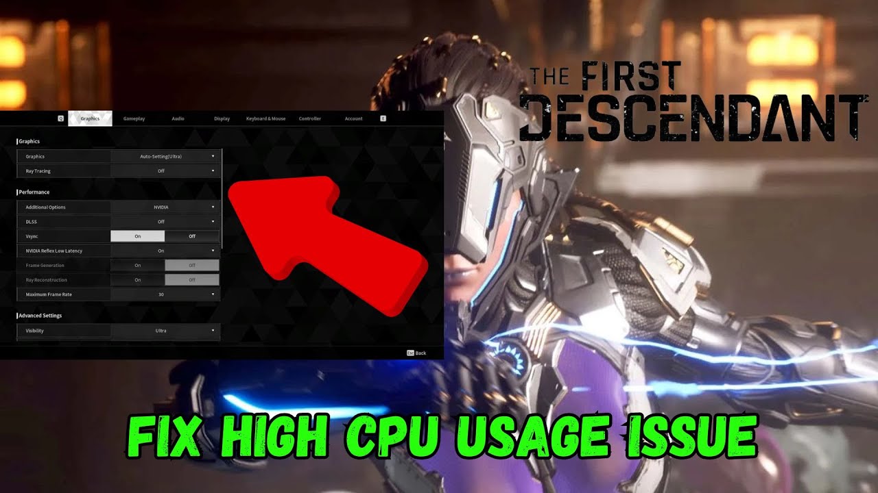 How To Fix High CPU Usage Issue In The First Descendant - YouTube
