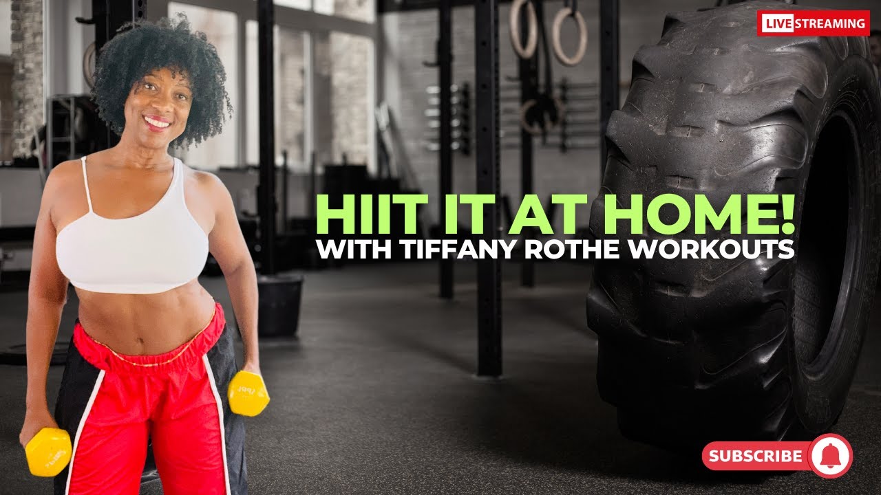 High-Intensity Interval Training (HIIT) at Home with Tiffany Rothe ...