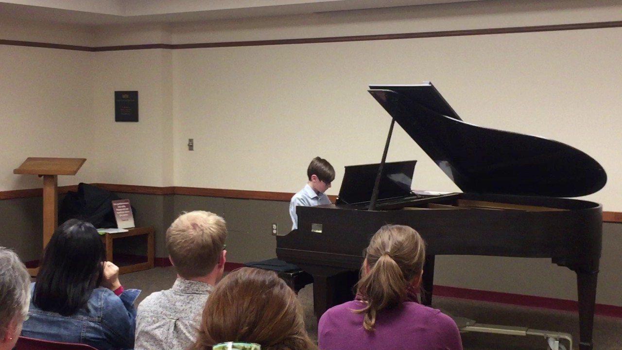 Jacob piano March 2017_ Cake walk - YouTube