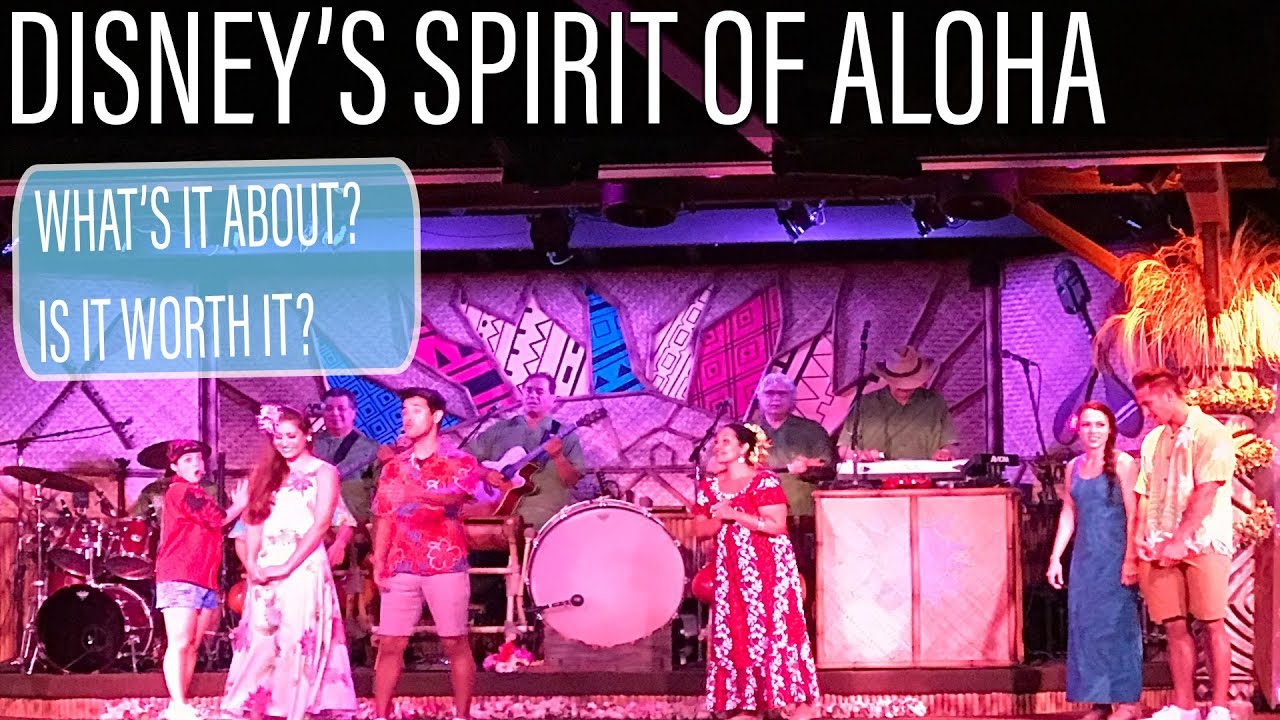 What is Disney's Spirit of Aloha Dinner Show? - YouTube