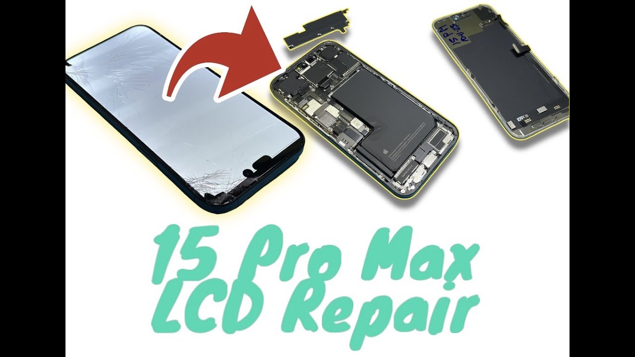 iPhone 15 pro max Change LCD - YouTube