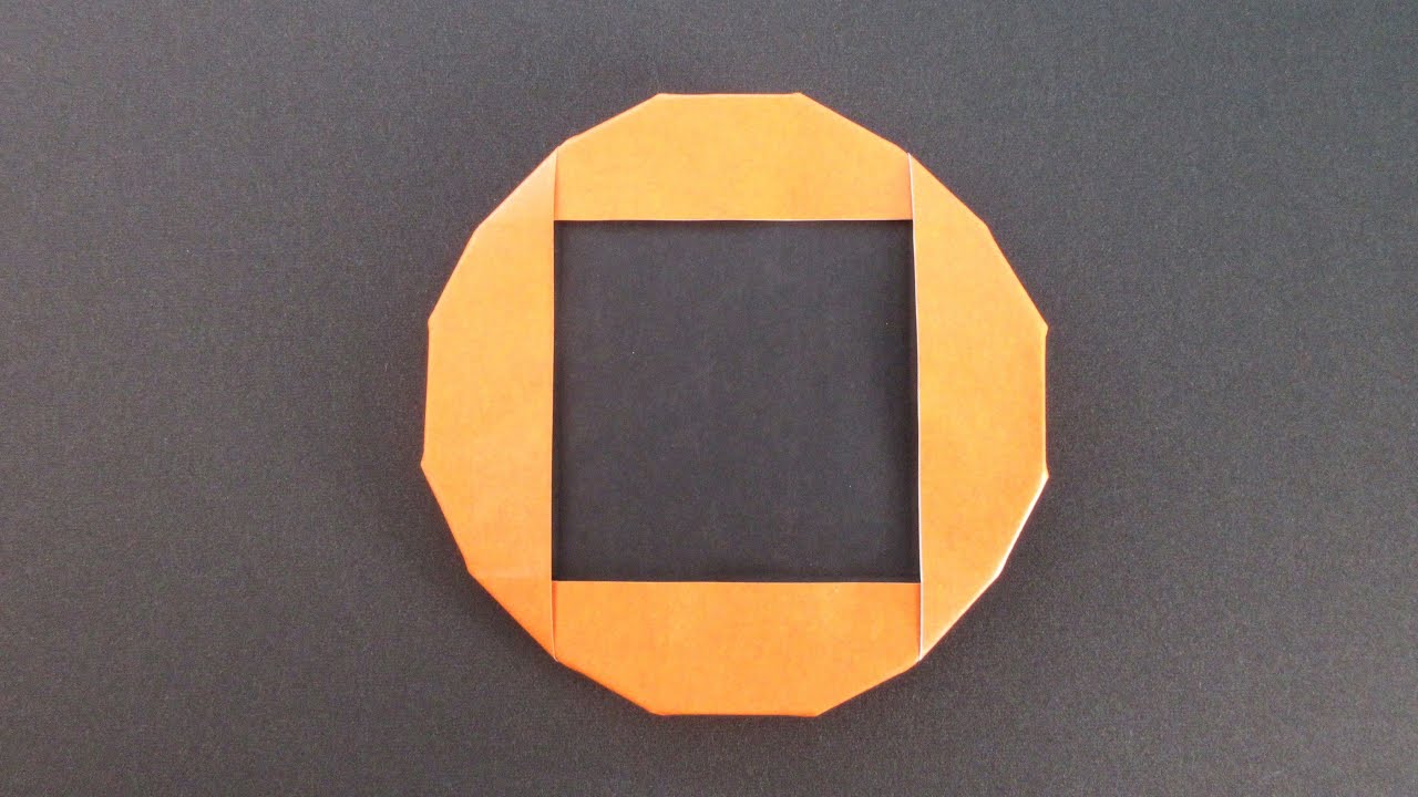 【折り紙】のりせんべい【origami】Nori rice cracker - YouTube