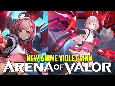 มิติใหม่ของ Skin !! RoV เตรียมออก Violet Skin เวอร์ชั่น Anime ในแพทช์ 3 ...