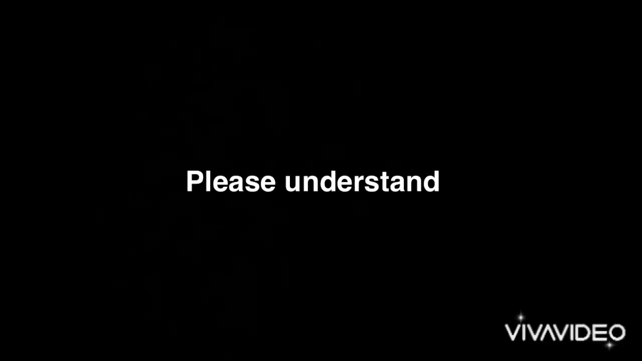 Please understand. - YouTube