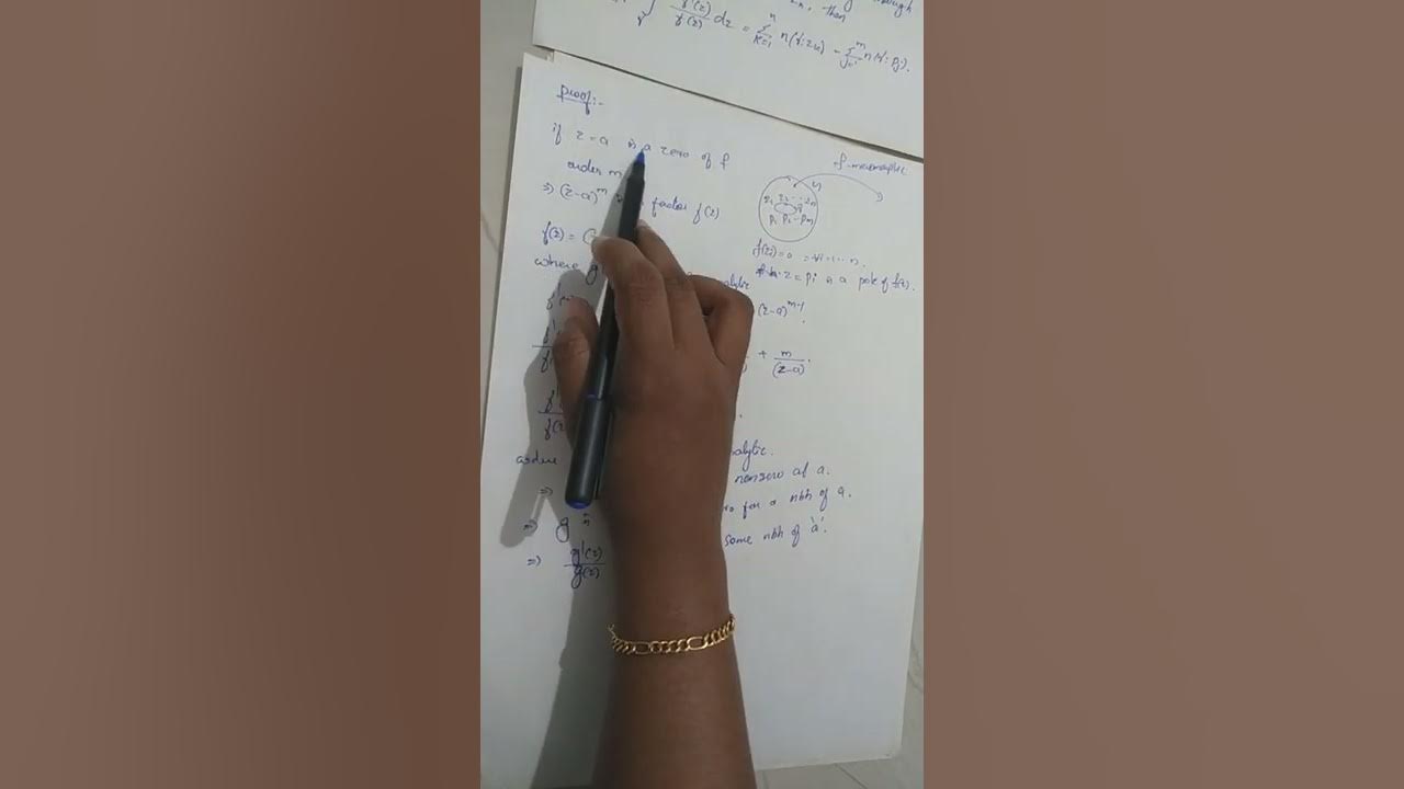 Complex Analysis-JB Conway- Argument principle - YouTube