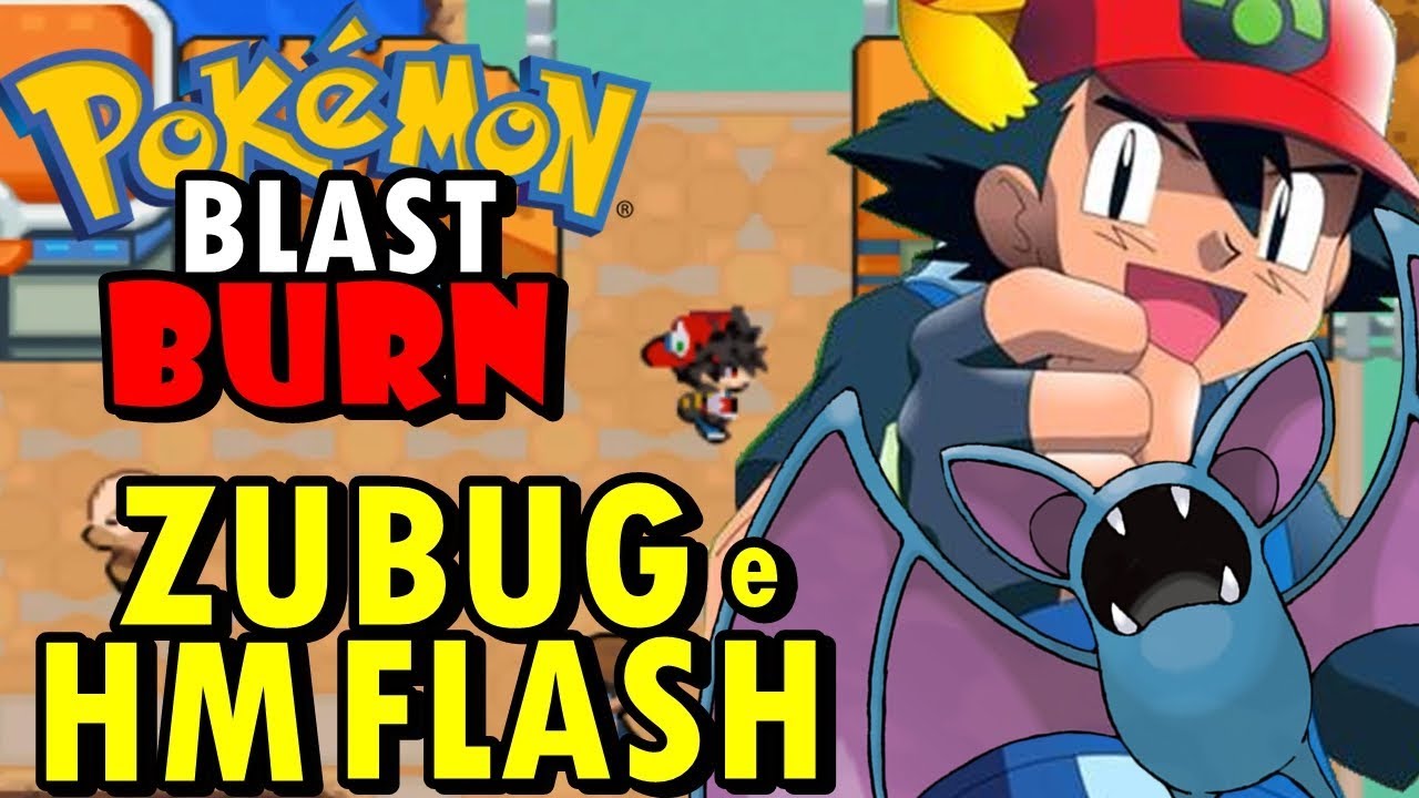 Pokemon Blast Burn (Detonado - Parte 8) - HM Flash e Zubat Amaldiçoado ...