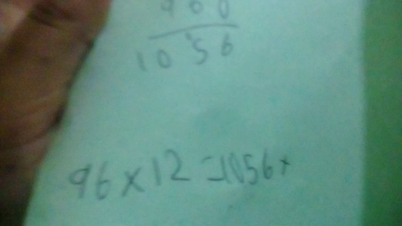 Time's 96 by 11 and 12 (method) - YouTube