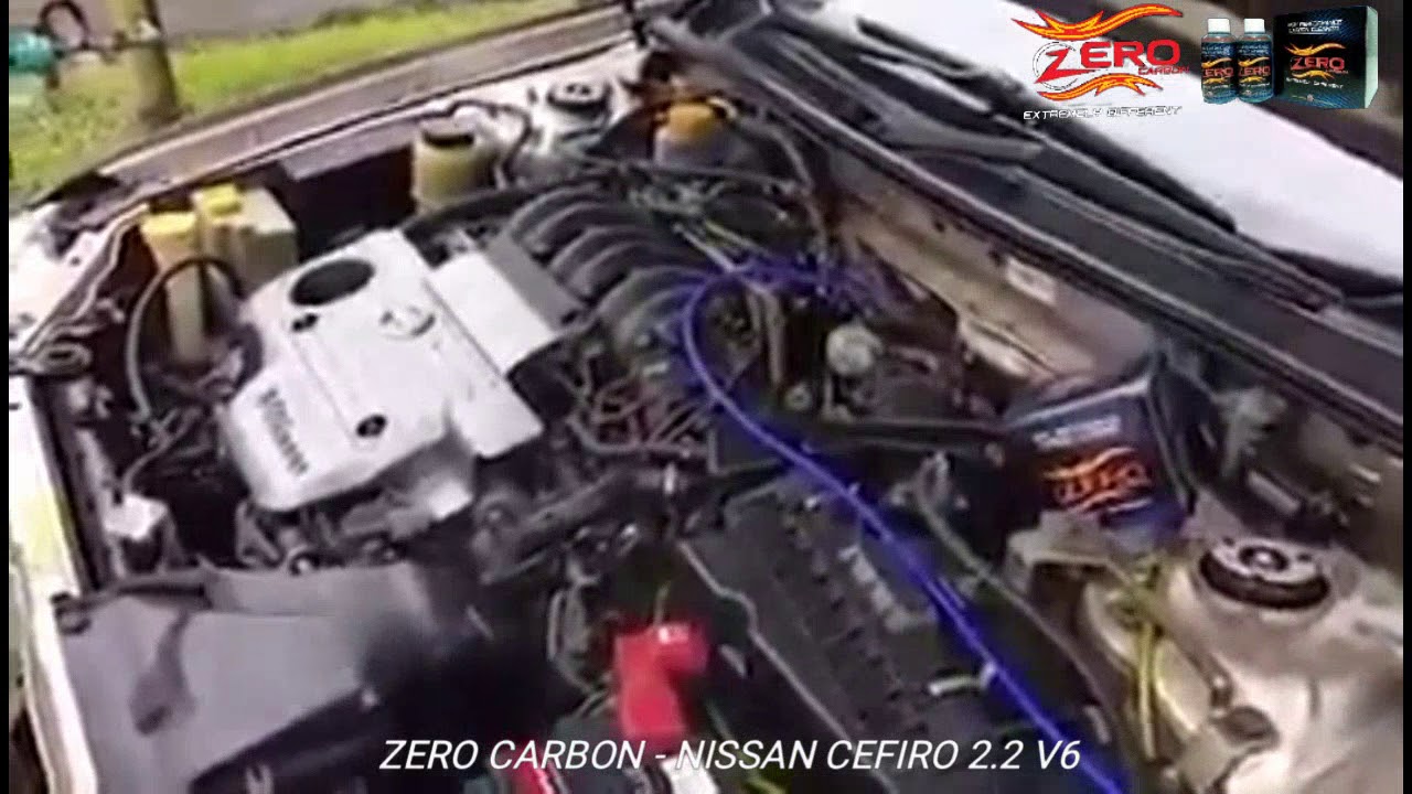 Nissan Cefiro 3.0 | V6 | Zero Carbon Engine Cleaner | Decarbonise - YouTube
