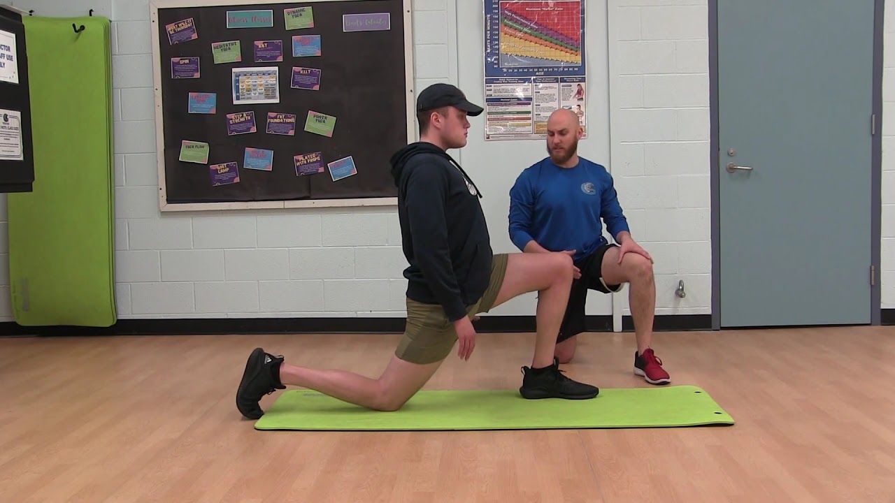 Lunge - Hip Flexor Pulse - YouTube