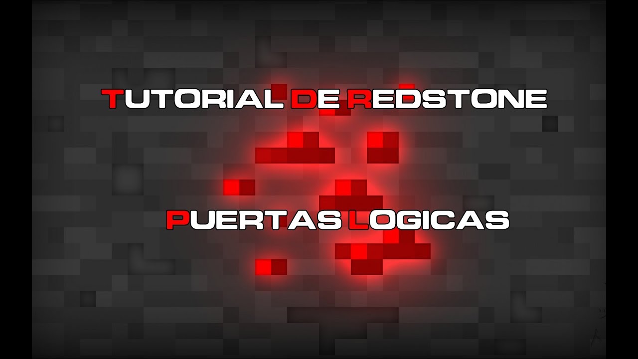 Puertas Logicas | Tutorial Basico de Redstone | HD - YouTube