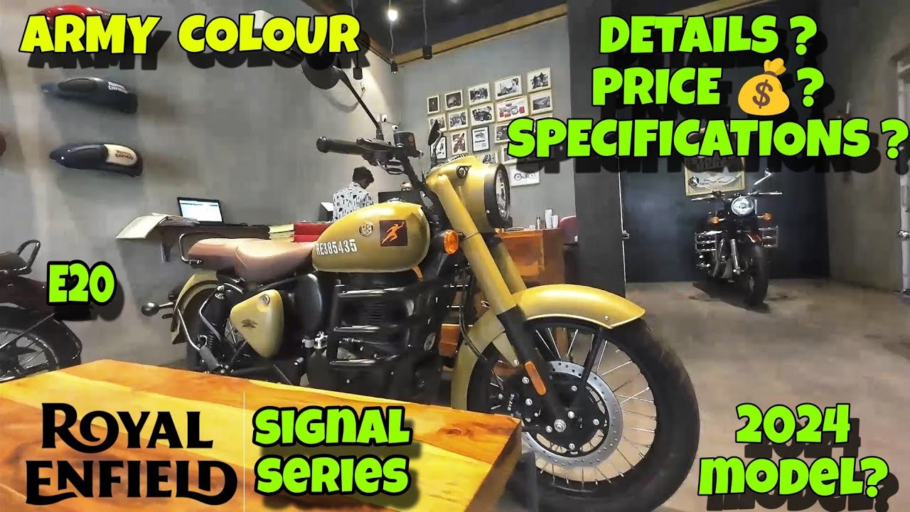 CLASSIC 350 2024 BS6 2.0 DETAILS AND REVIEW | signal desert sand ...