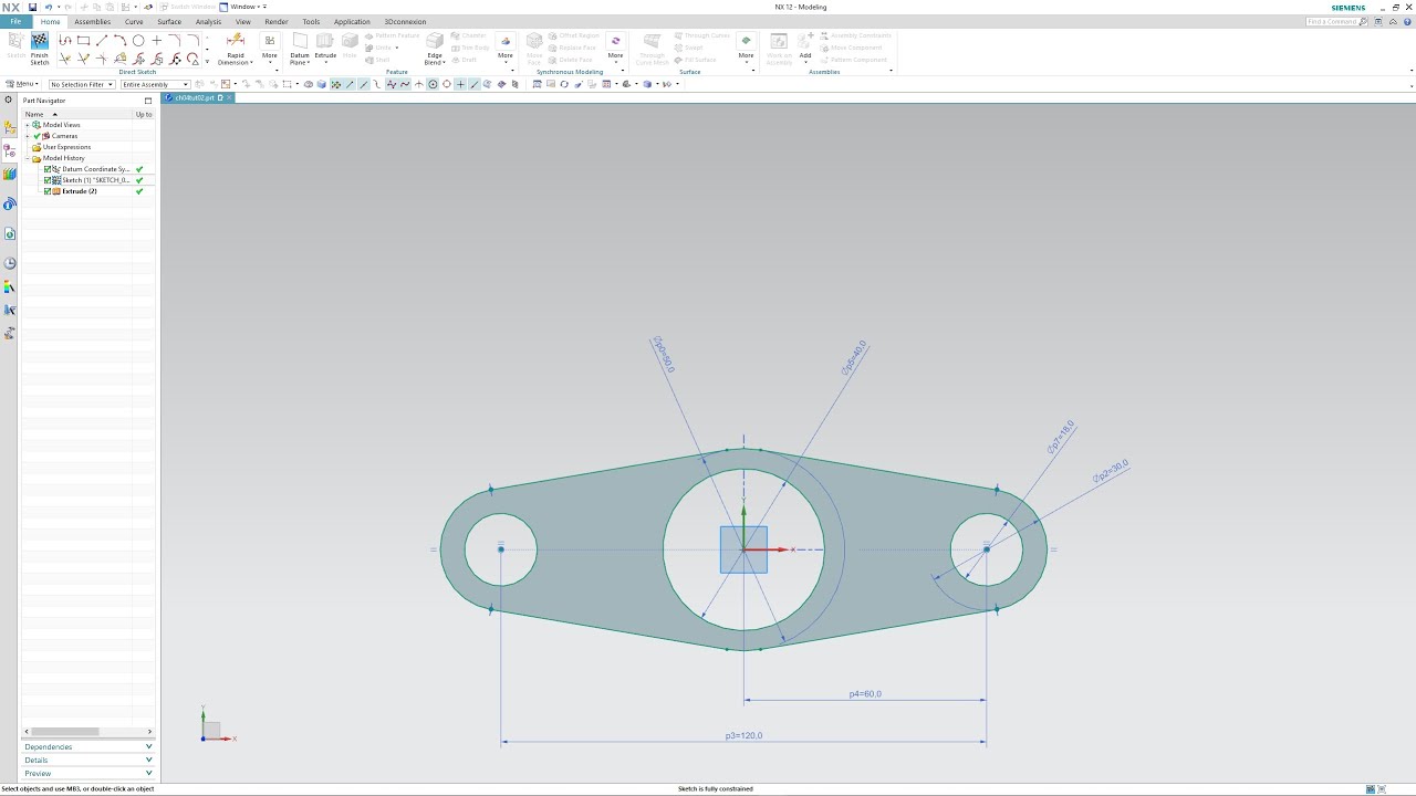 NX12 Tutorial 4-2 - YouTube
