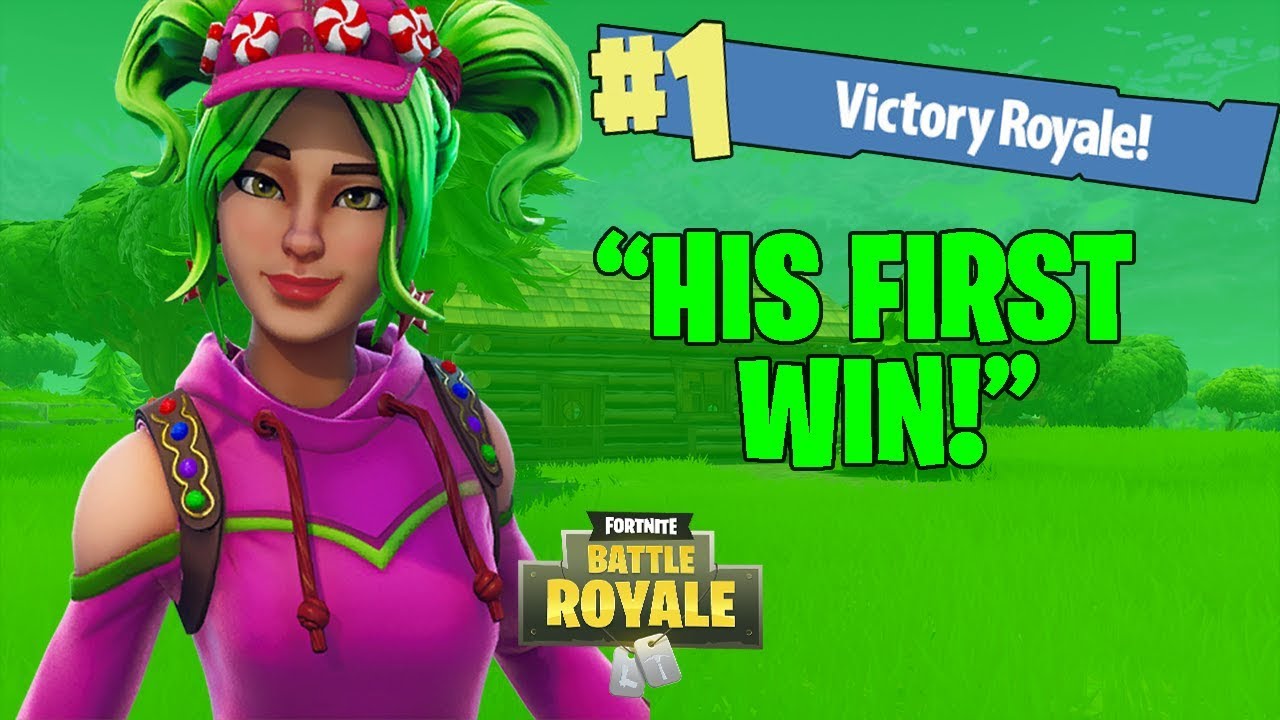 KNOOPS HELPING LITTLE KID WIN HIS FIRST GAME ON FORTNITE!!! (Fortnite ...