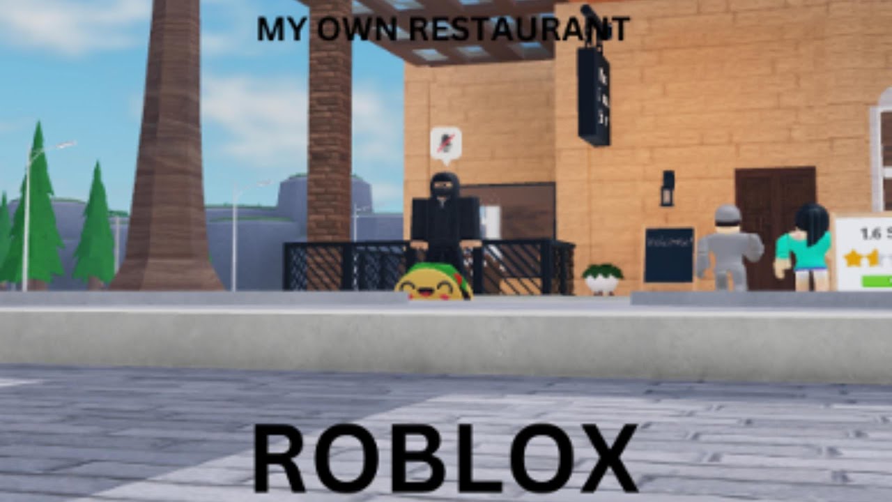 Making My Own Restaurant in Roblox! - YouTube