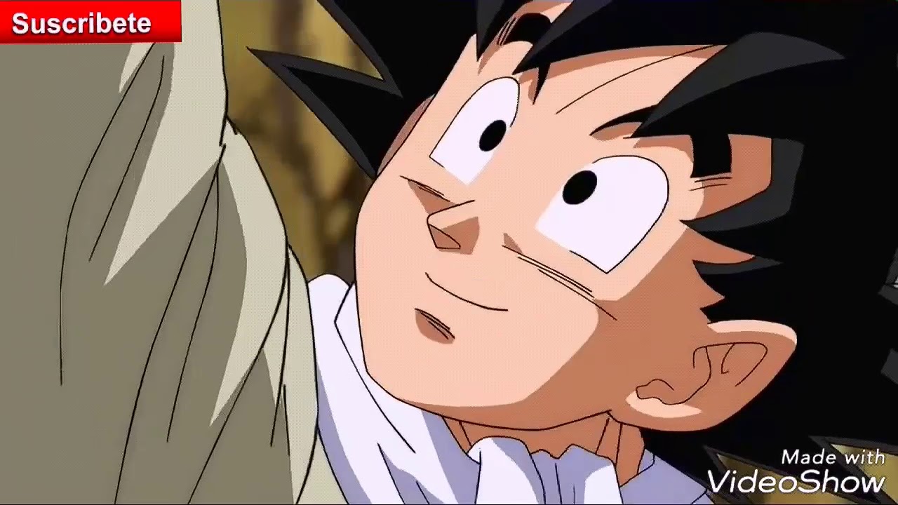 Goku salva a goten y a su tractor 🚜 Dragon ball super español latino ...