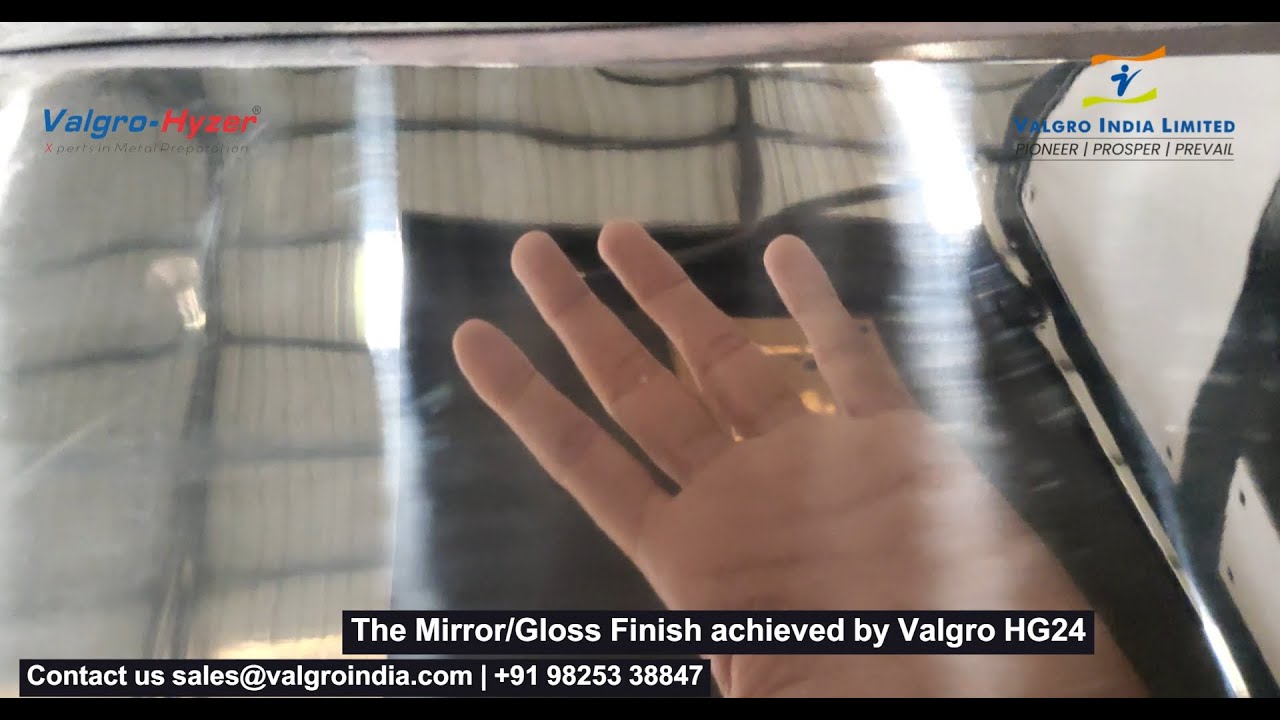 Valgro High Gloss Mirror Finishing machine | Valgro HG 24 | Mirror ...