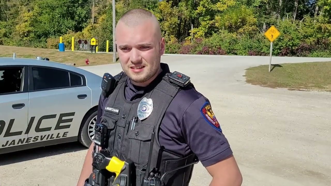 Cops advised that I'm camping in Janesville, Iowa and respond. - YouTube