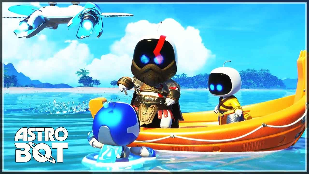 Astro Bot God of War Kratos Cutscene - YouTube