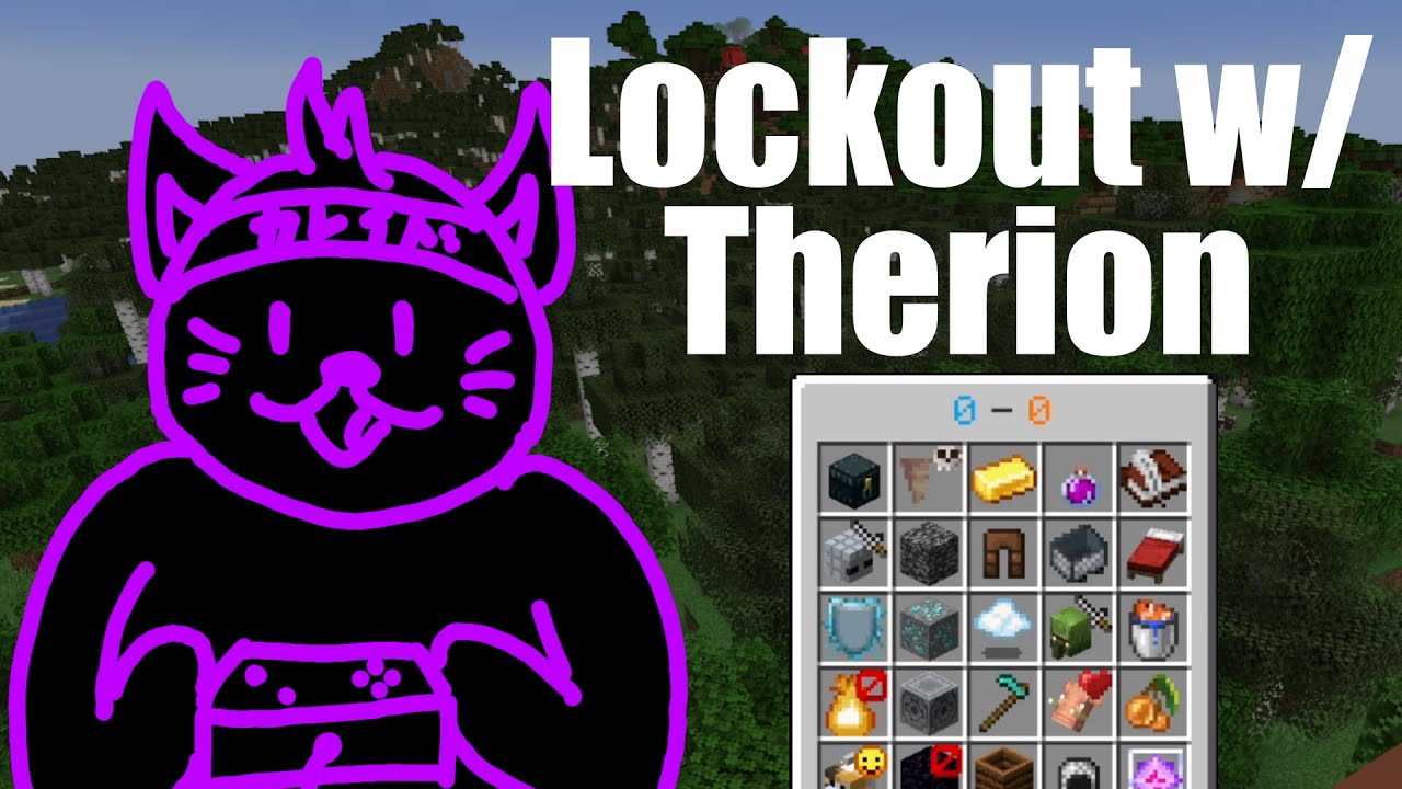 Minecraft Lockout w/ Therion - YouTube