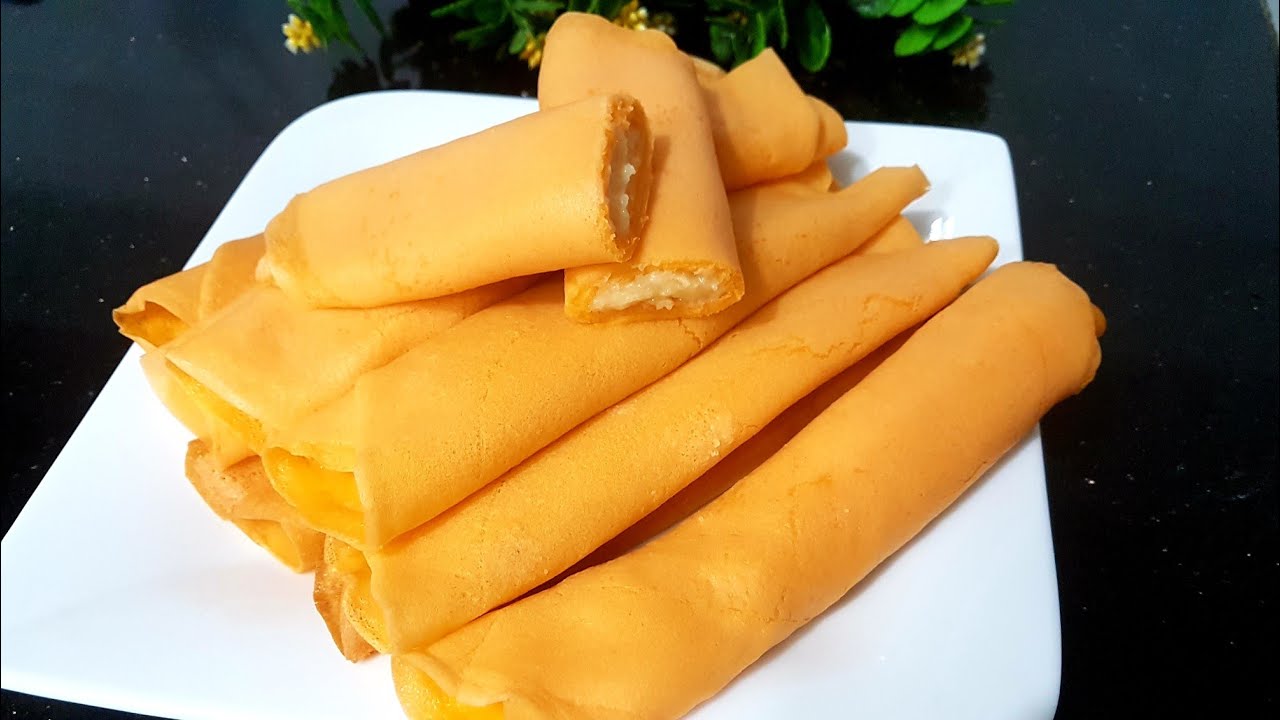 ORENGE FLAVOUR PAN CAKE ROLL RECIPE | YOU MUST TRY THIS ORENGE PAN CAKE ...