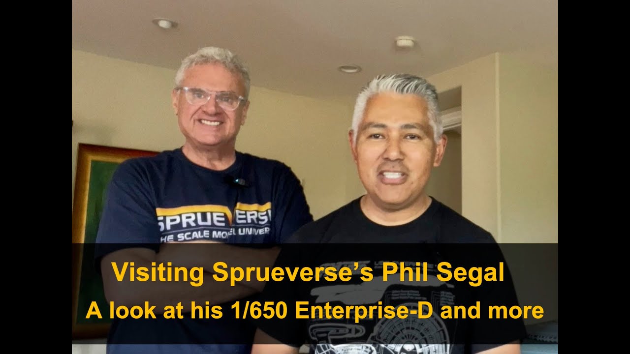 1/650 Scale Enterprise-D and more with Sprueverse's Phil Segal - YouTube