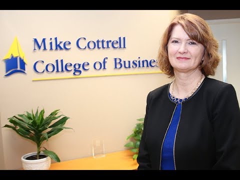 Mike Cottrell College of Business: New dean and new facility - YouTube
