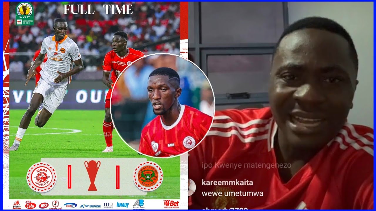 HANS RAFAEL AICHAMBUA SIMBA "KAGOMA AMEIKOSESHA SIMBA UBINGWA LEO ...