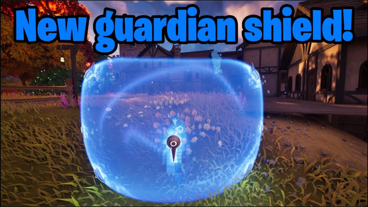 New Fortnite guardian shield gameplay! - YouTube