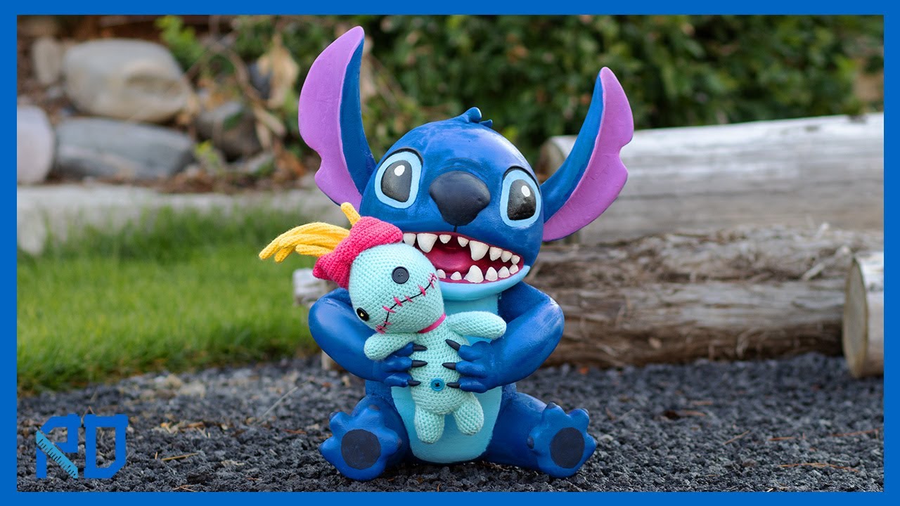 I Used Blender To Create A Life-size Stitch | RD Projects - YouTube