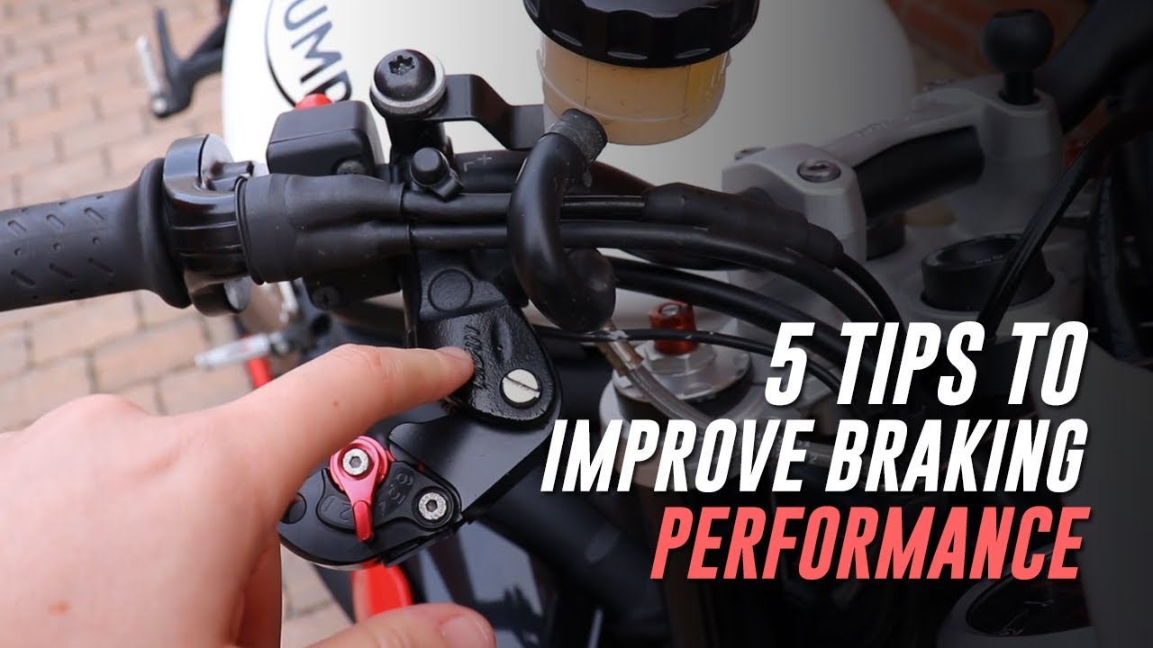 5 Tips to Improve Motorcycle Brakes for the Track - YouTube