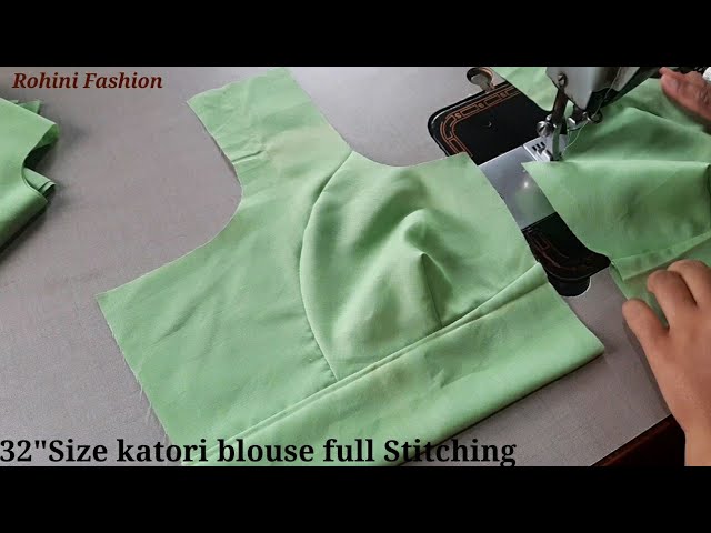 Cutting Pattern Of Katori Blouse