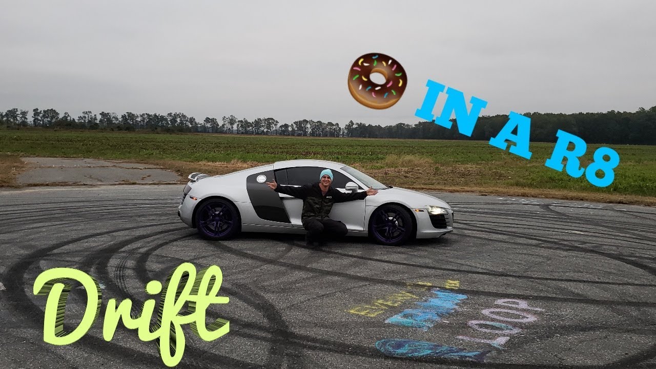 LEARNING HOW TO DRIFT AUDI R8, CARS TAKING A SPLASH!!! DRIFT FAIL & WIN ...