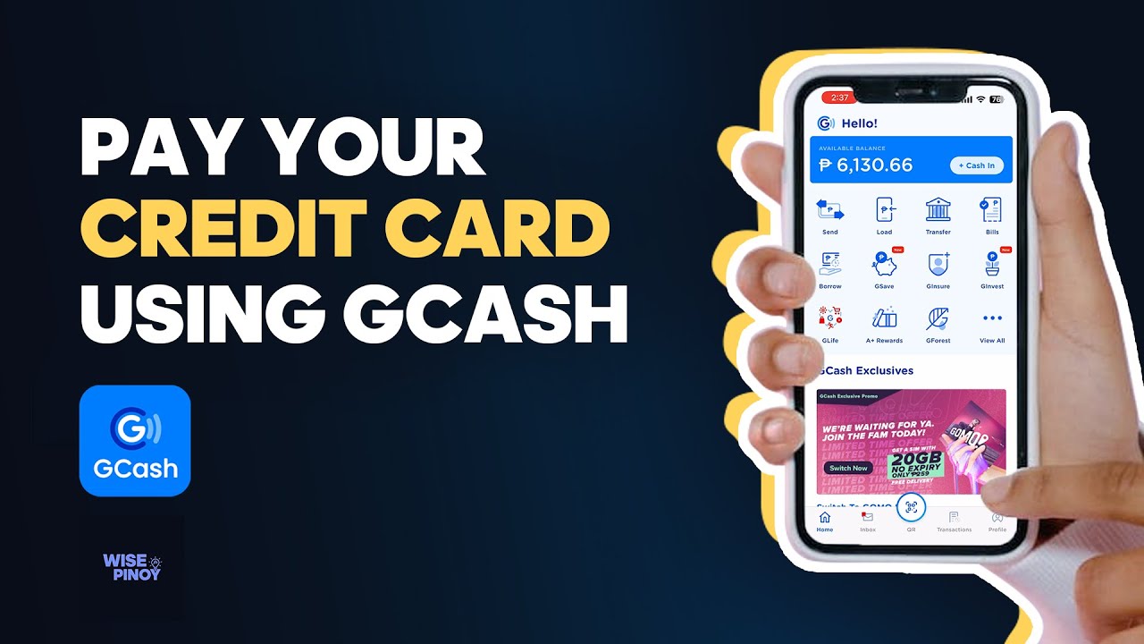 how-to-pay-your-credit-card-using-gcash-tagalog-youtube