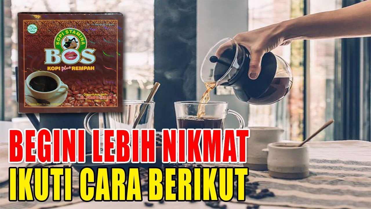 INI YANG BENAR! Begini Cara Minum Kopi Bos Agar Lebih Mantap WA 085 330 ...