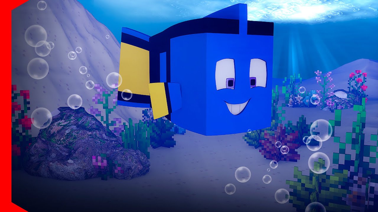 PROCURANDO DORY NO MINECRAFT! - YouTube