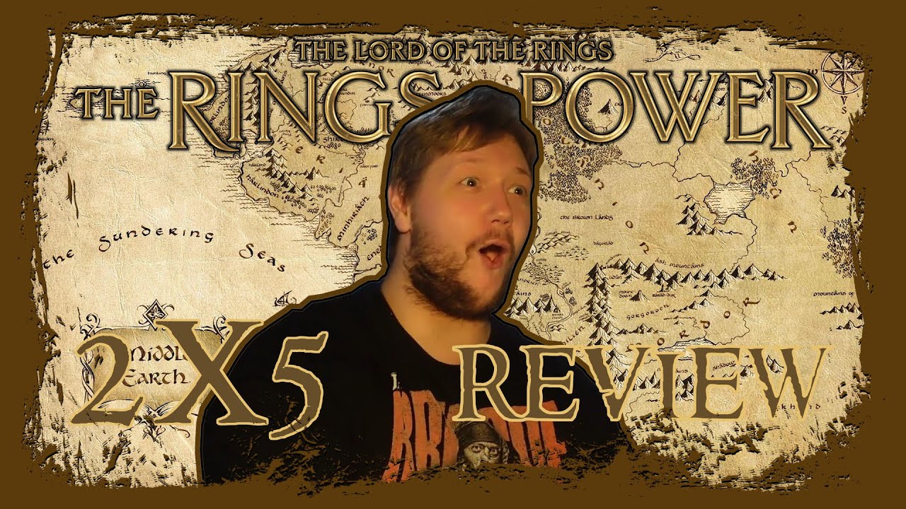 THE RINGS OF POWER 2X5 "HALLS OF STONE" REVIEW (I HATE HIM!) - YouTube