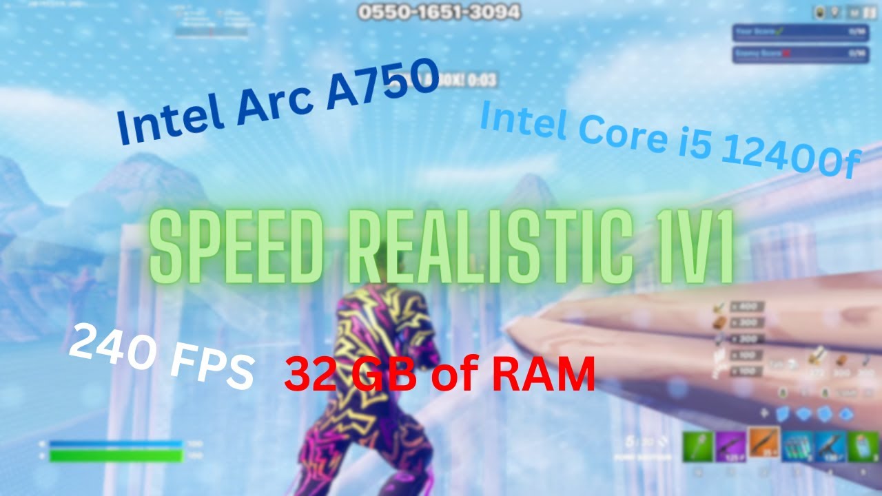 Speed Realistic 1V1 Gameplay 240 FPS Gaming PC - YouTube