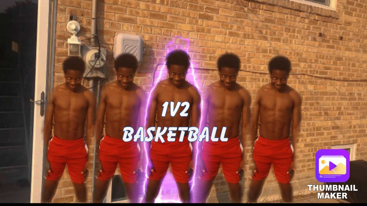 1v2 BASKETBALL GAME IRL (pt.1) HILARIOUS MUST WATCH!!! - YouTube