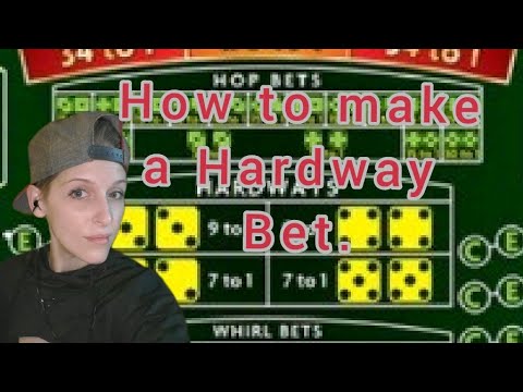 HOW TO PLAY CRAPS WITH LAS VEGAS DEALER (HOW TO MAKE HARDWAY BET) - YouTube