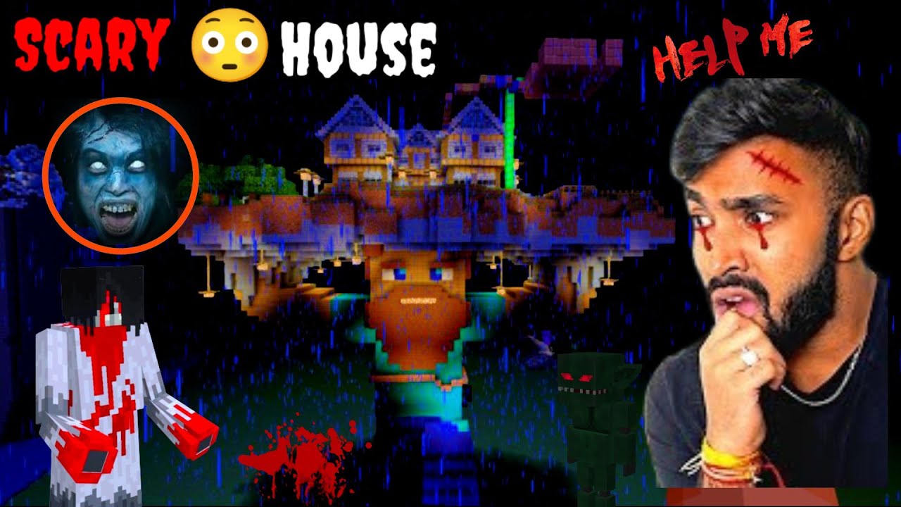 Scary 😟 House ||Minecraft Horror House | - YouTube