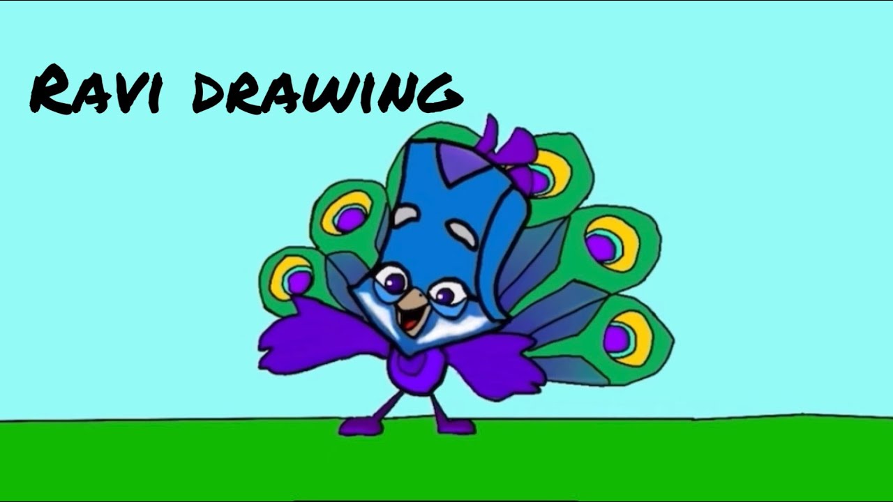 Zooba drawing the new character Ravi - YouTube