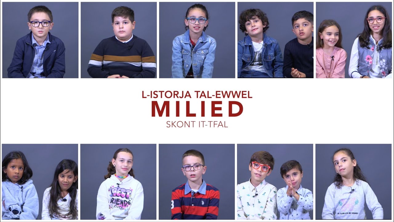 L-Istorja tal-Milied skont it-tfal - YouTube