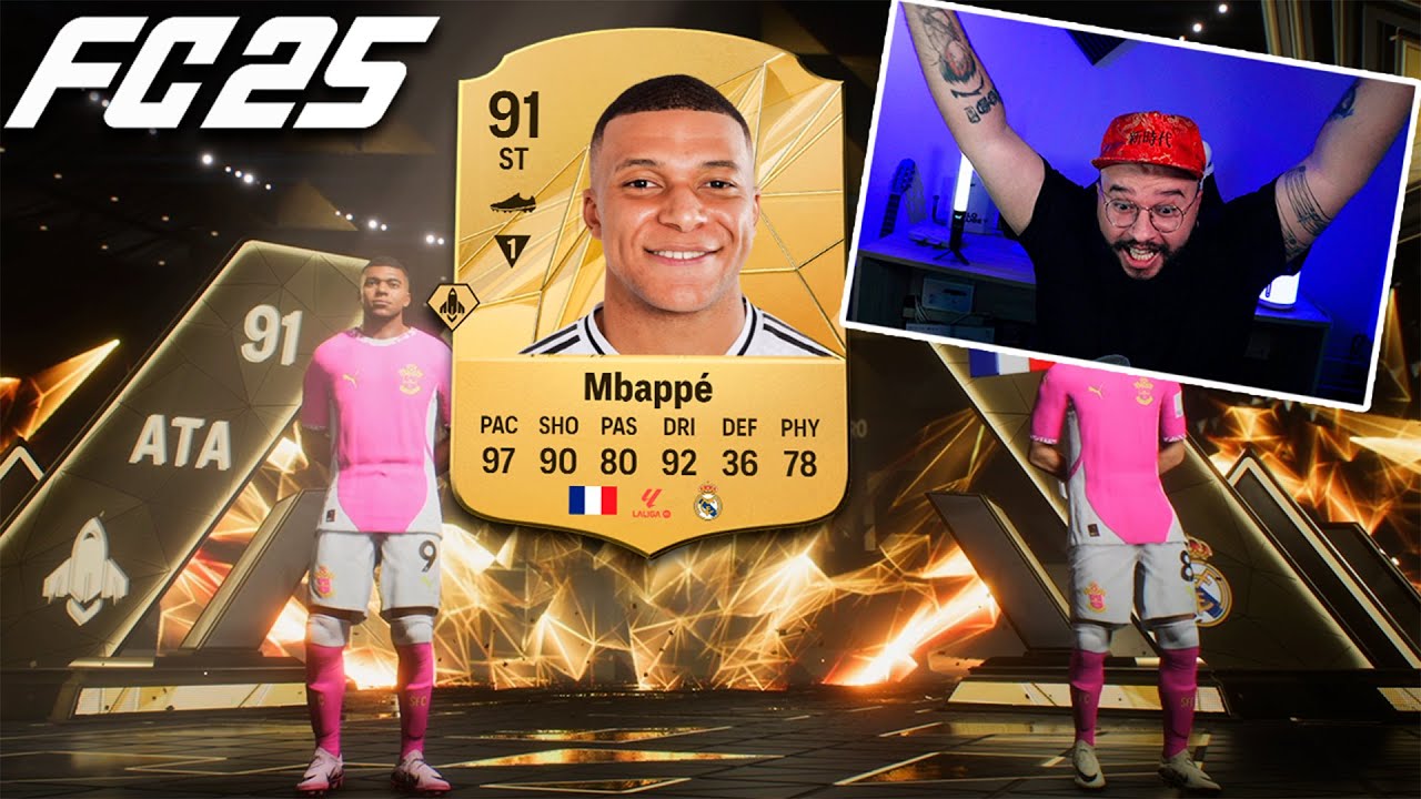 EU TIREI O MBAPPE!!! EA FC 25 Ultimate Team - YouTube