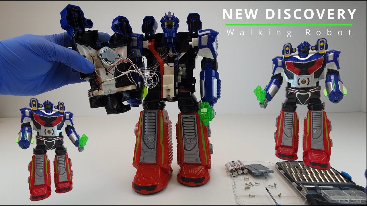 Astrobot Walking Robotic Toy, Discover & Disassemble New TOY, kids STEM ...